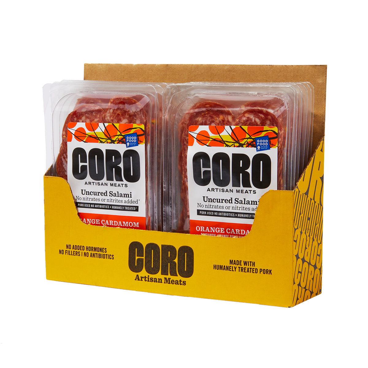 Orange Cardamom Salami Sliced Pack – Coro Foods